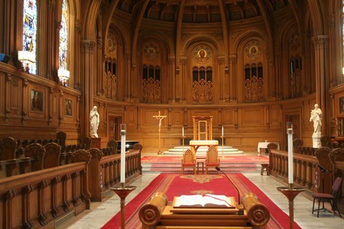 southern orders: A MODERN CATHEDRAL WITH THE BENEDICTINE ALTAR, A ...