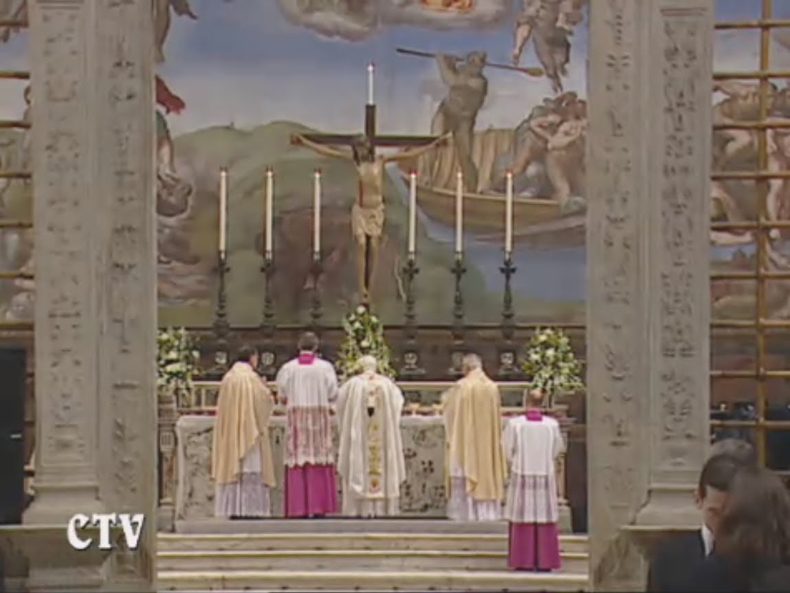 The Pinoy Catholic: Look who celebrated Novus Ordo Ad Orientem