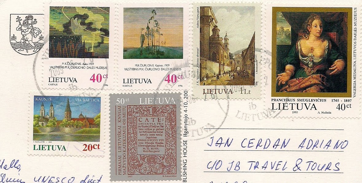 MY UNESCO WHS POSTCARDS COLLECTION: LITHUANIA - Vilnius Historic Centre