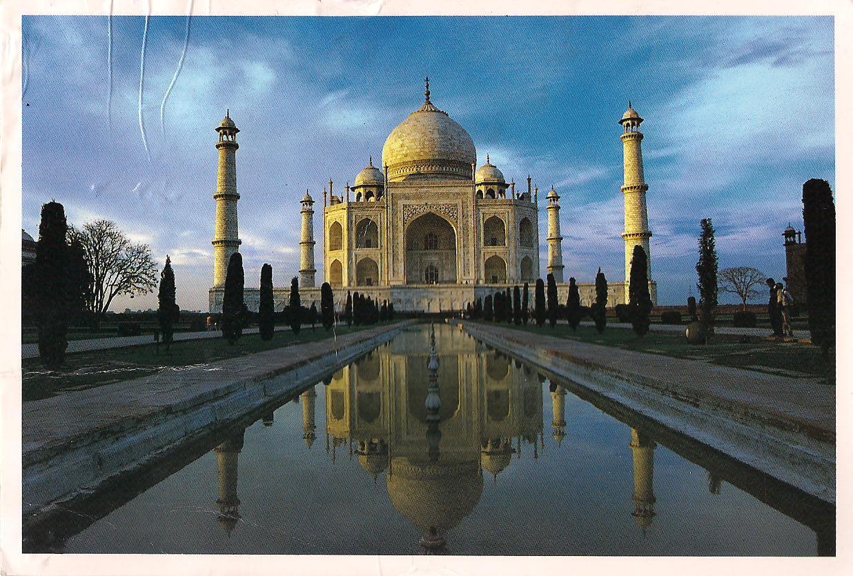 MY UNESCO WHS POSTCARDS COLLECTION: INDIA - Taj Mahal