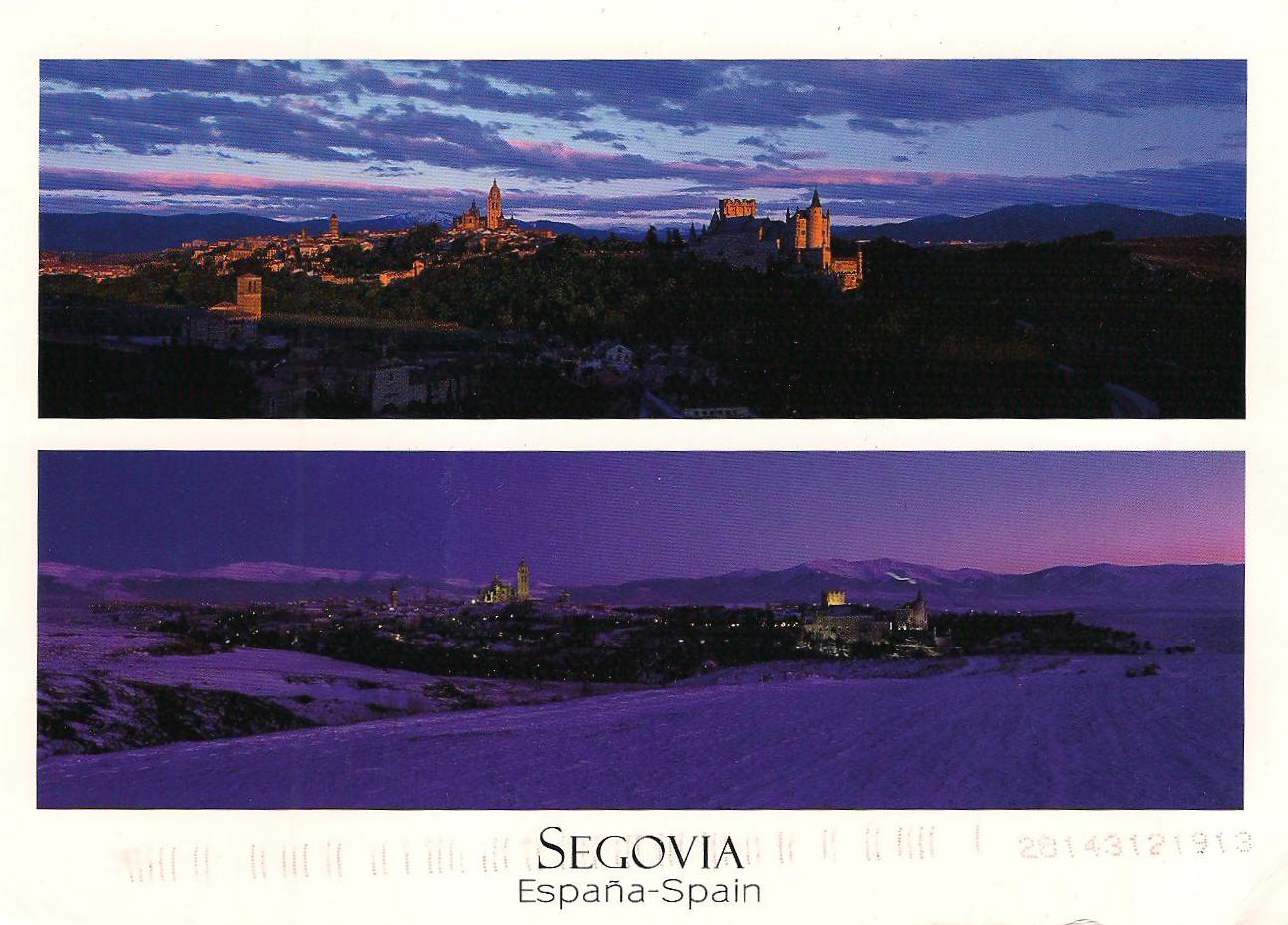 MY UNESCO WHS POSTCARDS COLLECTION: SPAIN - Old Town of Segovia and its ...