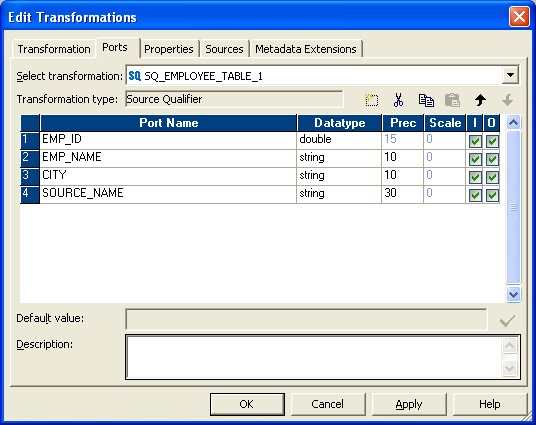 Informatica: Reporting the difference rows between two sources using Informatica