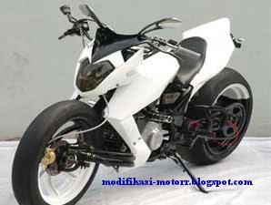 modif motor: MODIF SUZUKI SATRIA FUTURISTIK