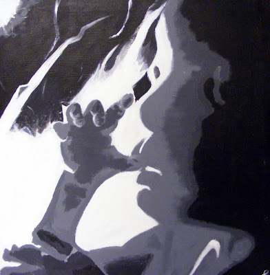 art @ the heart: Grade 10 High Contrast Paintings