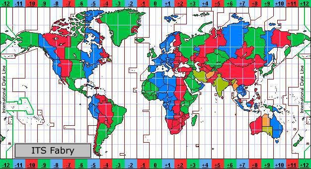 WIEDZA NIE BOLI: Czas lokalny, czas strefowy i czas urzędowy. Przykłady ...
