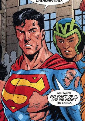 Superman's Ripped Costume