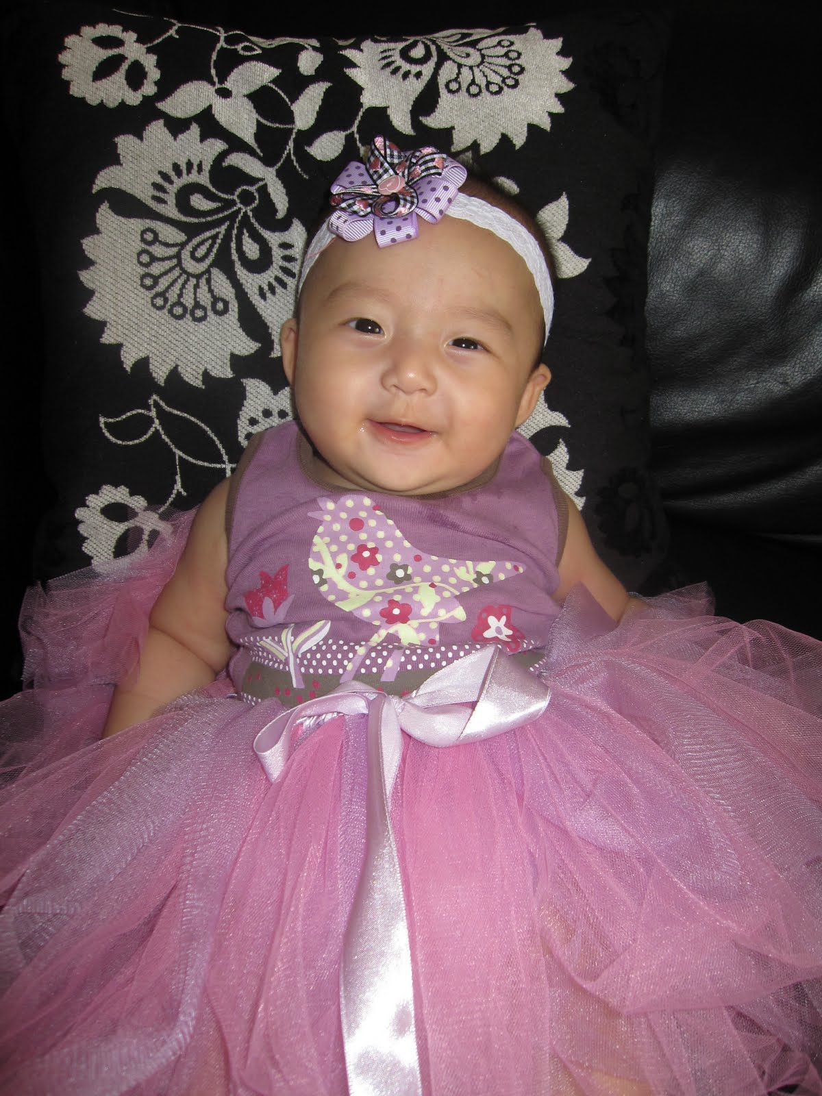 Fleur Bebe: 'Princess Classic' Poofy Tutu in Sweet Pink and Lavender