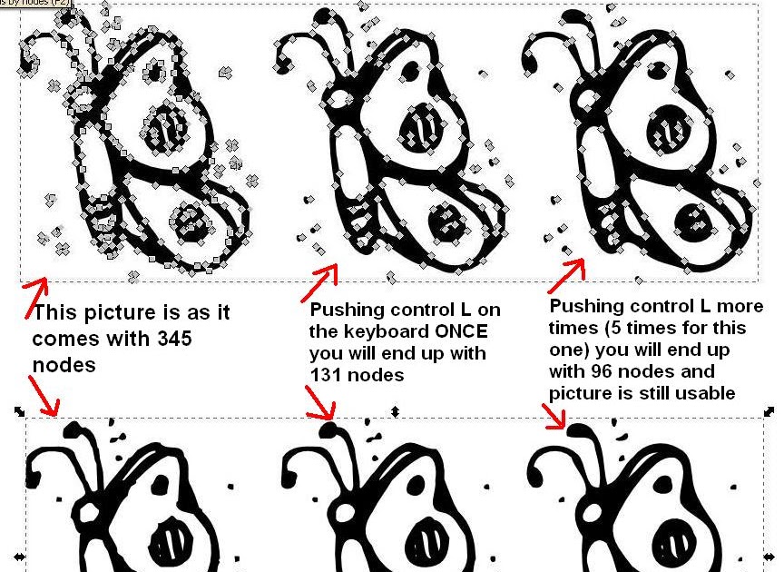 Susan Bluerobot Helping Simplify Nodes With Inkscape For Cutting 
