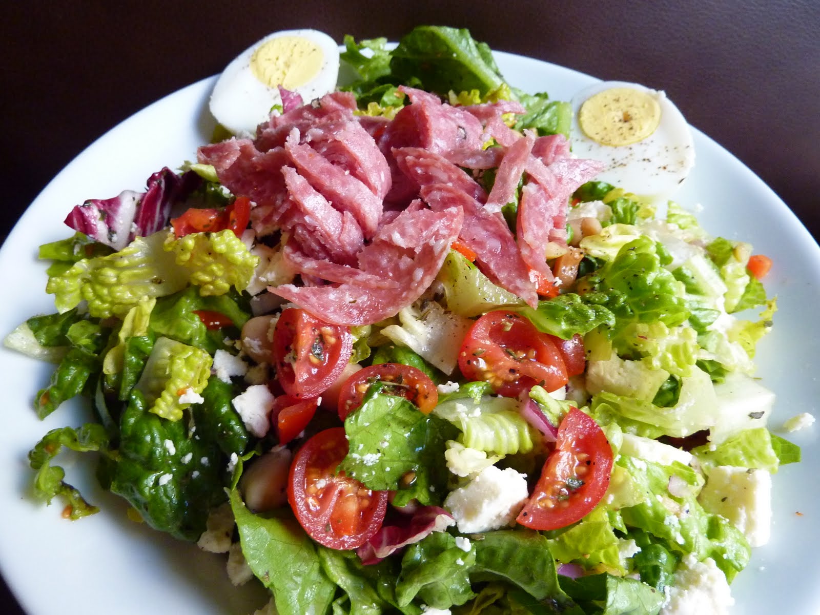 Simple Plates: Choppa Style Chop Salad