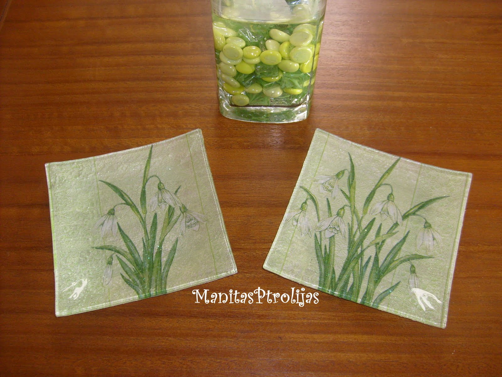 MANITAS PROLIJAS: 19. Experimentando con vidrio