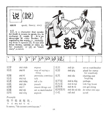 siasan: Fun with Chinese Character : page 64 - shuo