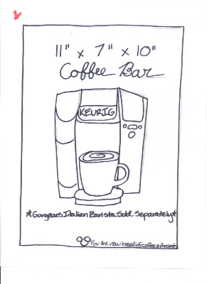 Jill Duff - Portfolio 1: Keurig: Print Ads (Sketches)