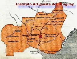 Clases de Historia 2º 7 2010: Mapa de la Liga Federal