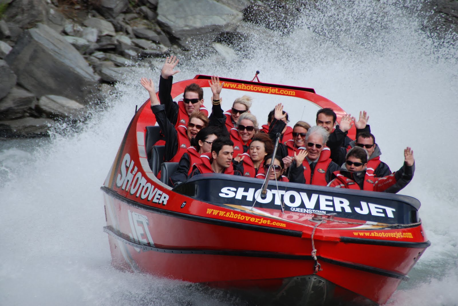 Two friends. Two bikes. And a whole lotta noodles.: Shotover Jet Ride ...