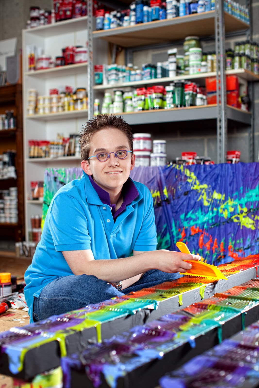 Artist Jeff Hanson: Jeff Named Kansas City Business Magazine "Rising Star"