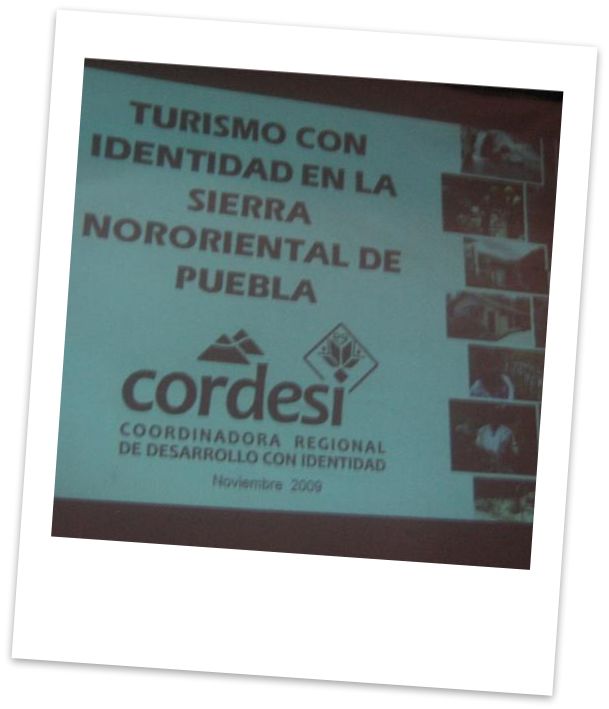 Turismo y desarrollo sutentable BUAP 307: CORDESI