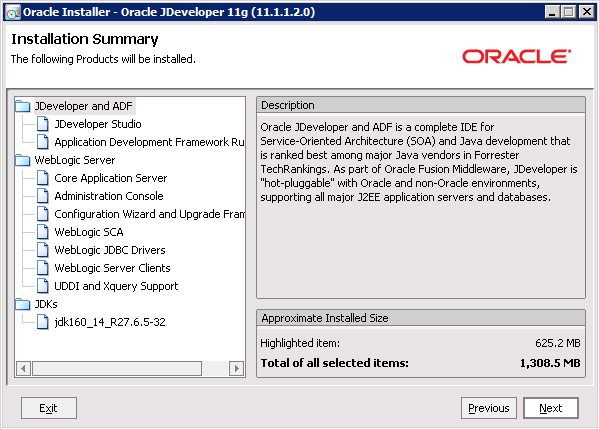 One Size Doesn T Fit All Installing Jdeveloper 11g V11 1 1 2 0 Under Windows