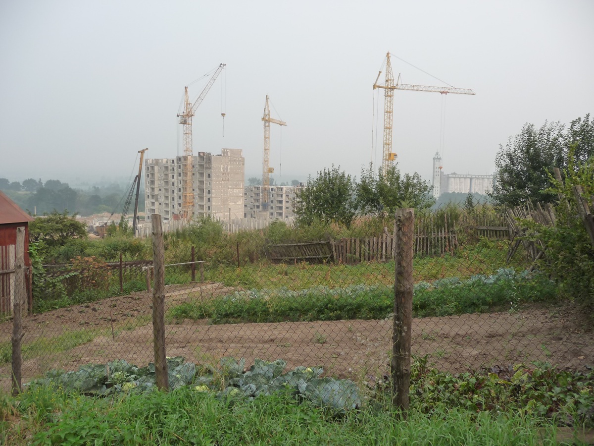 Urban Garden Plots in Vladimir, Russia