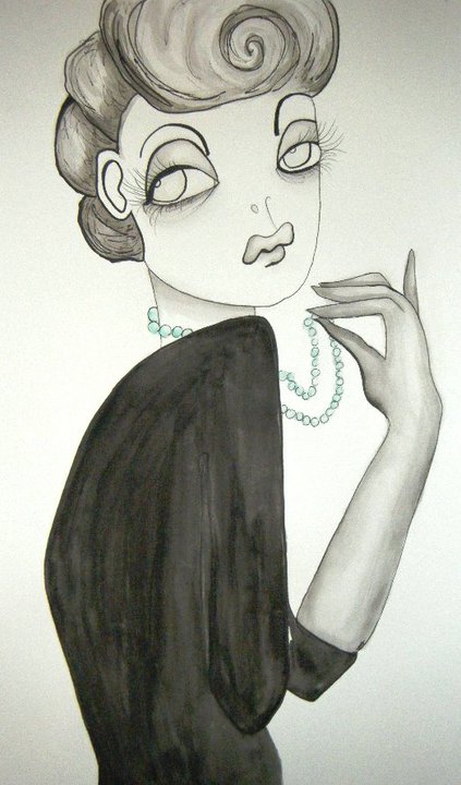 Bias Cutt:: Master Copy of Cassandra Rhodin Illustrations!