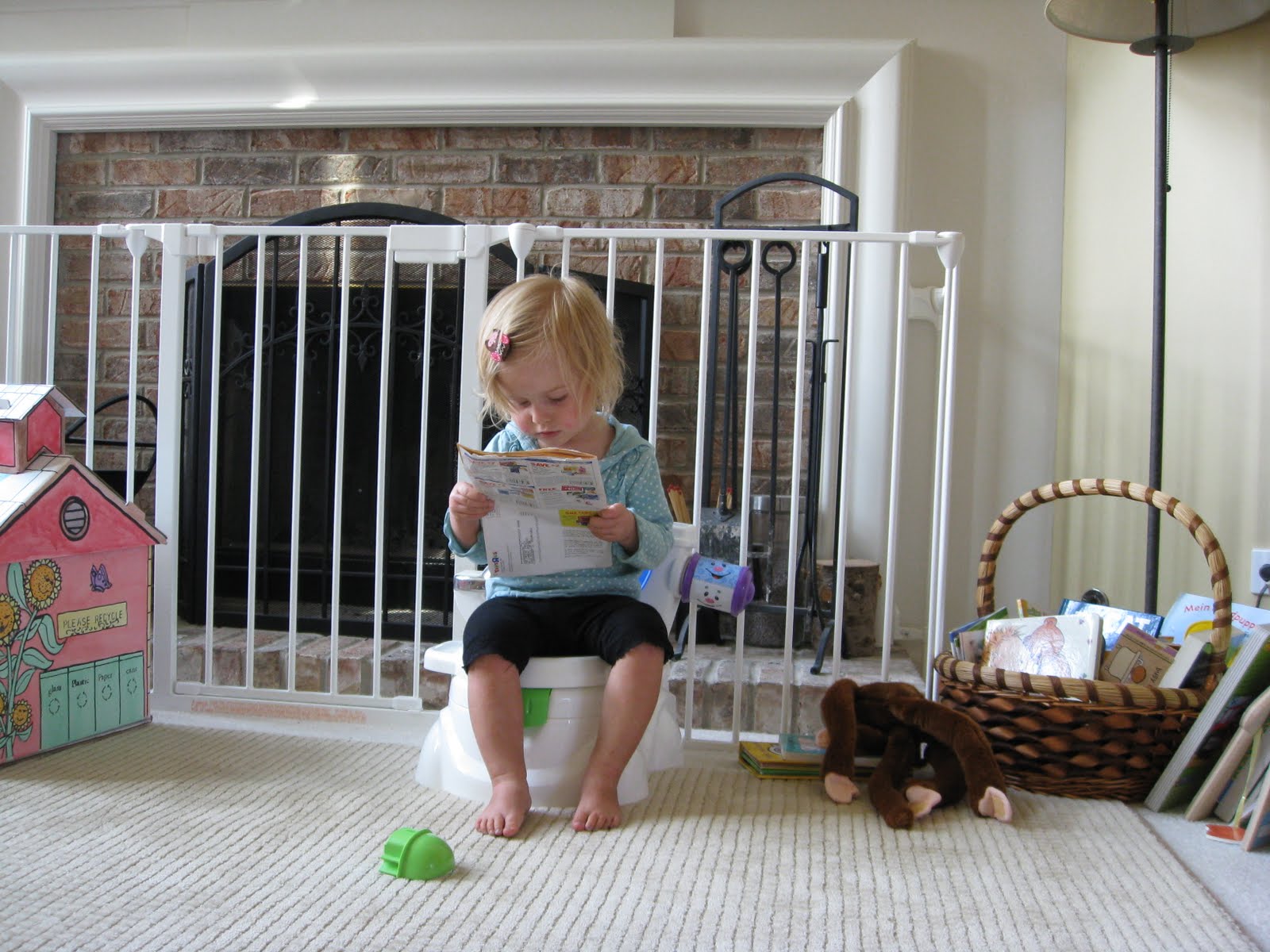 Jay Dee & Maddie: Potty training!