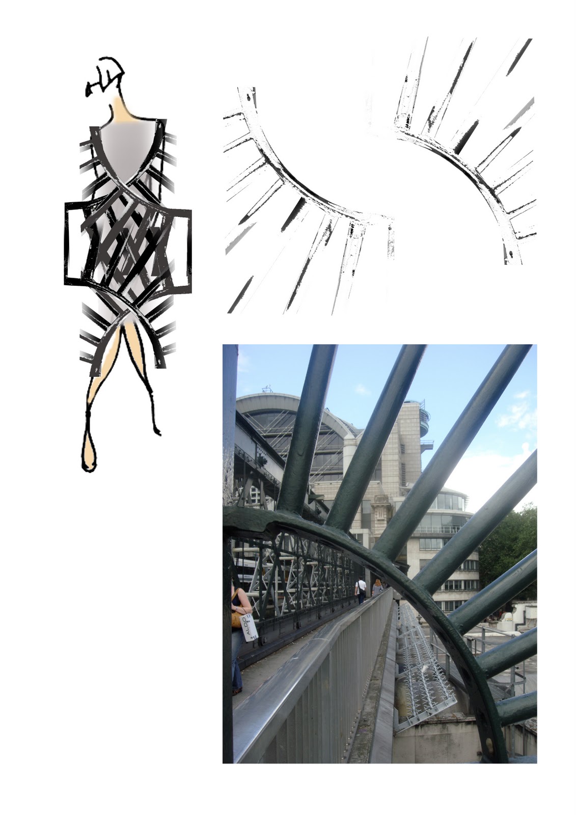 Shafikah's Fashion: Silhouette designs inspired by photographs