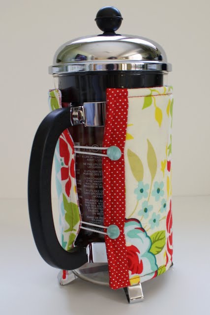 Owly Baby: Easy French Press Cozy