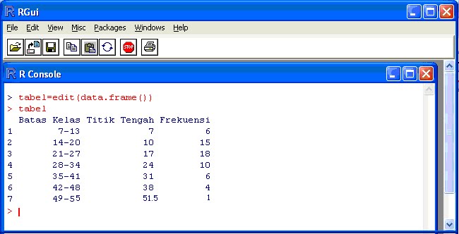 PERINTAH R PROGRAMMING ~ Fauzi Online