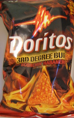 Foodette Reviews: Doritos 3rd Drgree Burn: Scorchin' Habanero