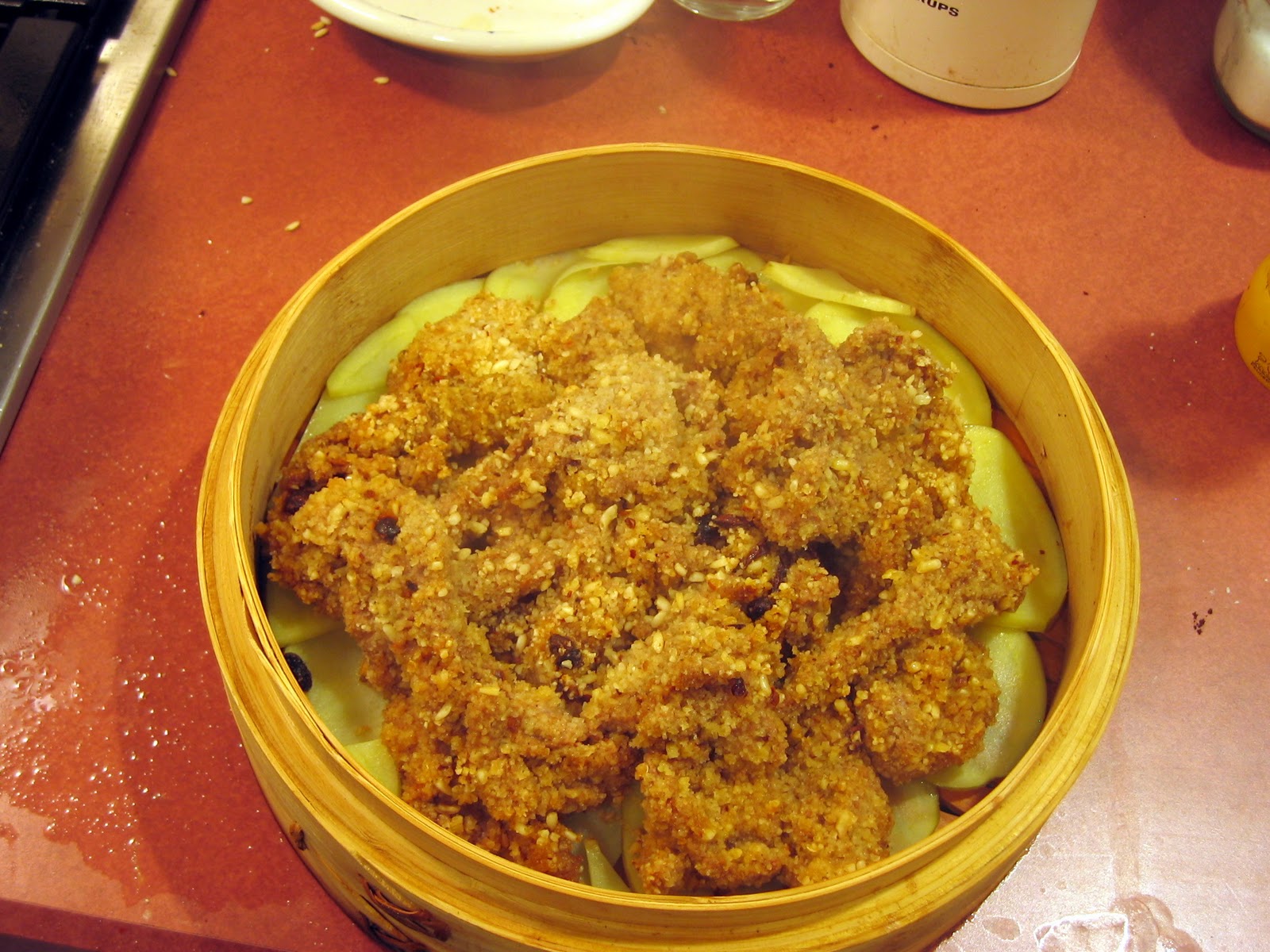 Fixing Pei Mei: Steamed beef with Spicy Rice Powder