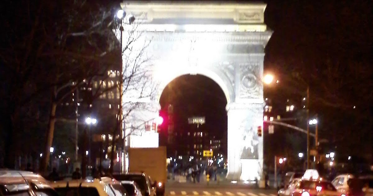 kenneth in the (212): Washington Square Park by Night