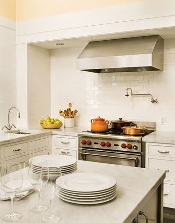 The Polished Pebble: The "cooks" kitchen