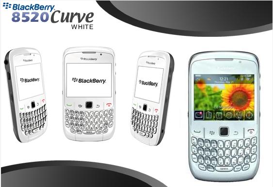 Blackberry Curve White 8520: Januari 2012