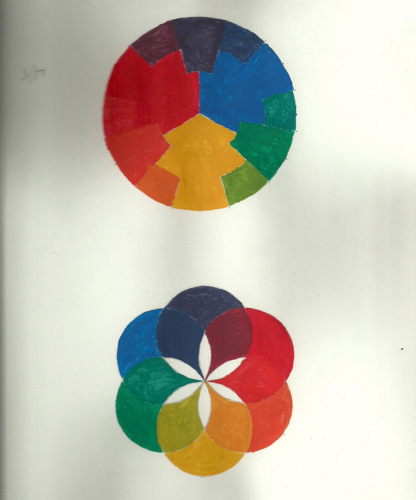 diseño artistico: ROSA CROMATICA