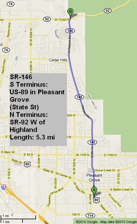 Utah State Road Biker: SR-114, 146, and 265