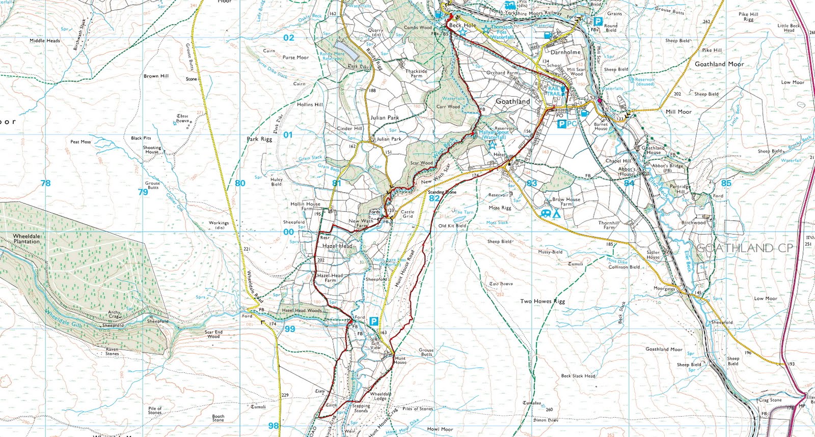 Treks and Tours: North Yorkshire Moors - Goathland