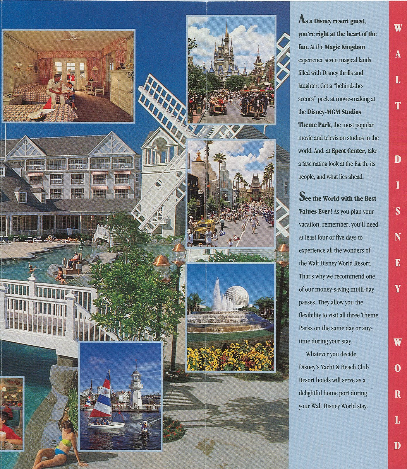 Disney Vacation Kingdom: Yacht & Beach Club Resorts Brochure