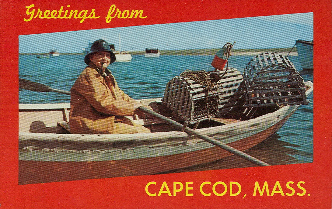 Vintage Travel Postcards: Cape Cod, Massachusetts