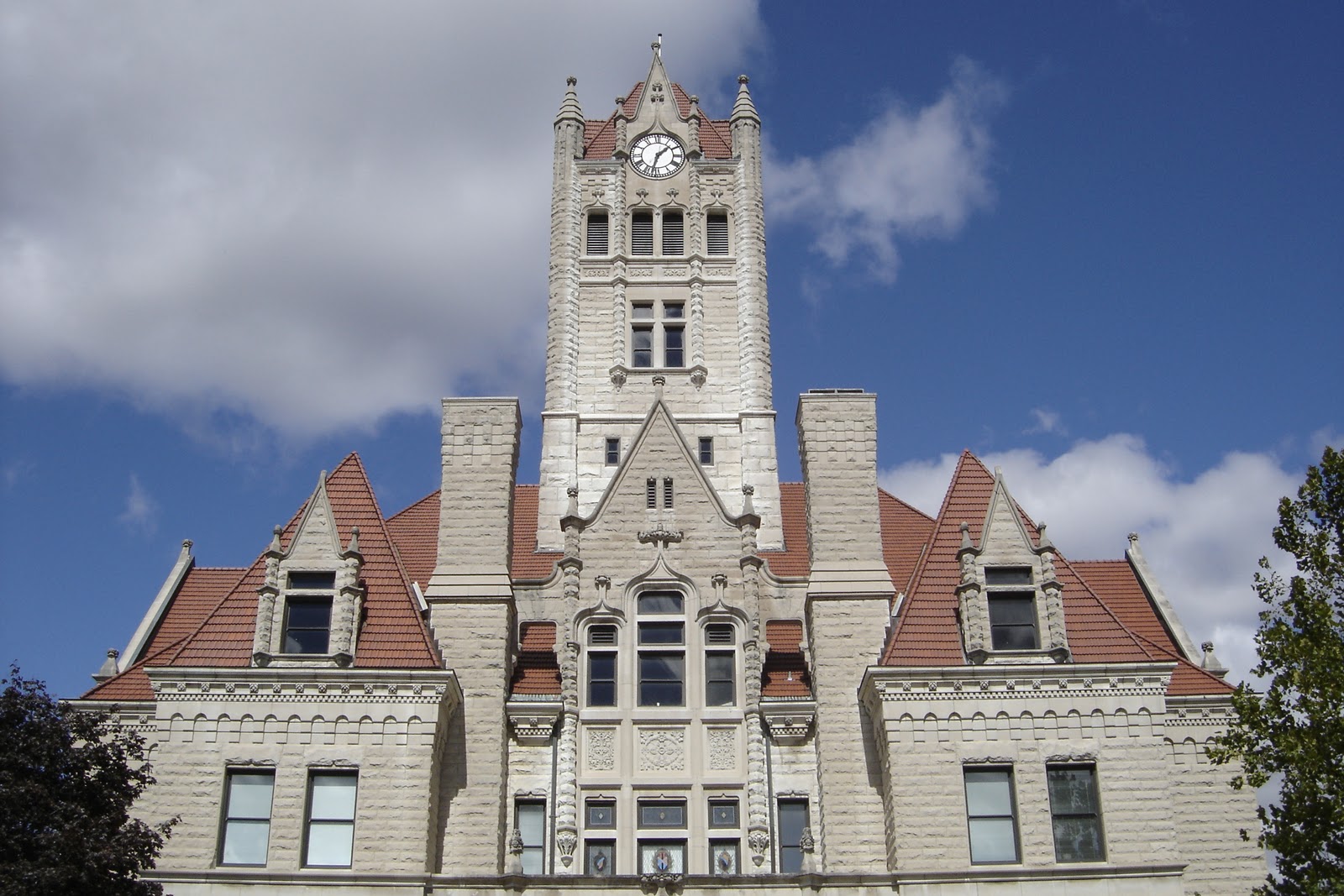 Places To Go, Buildings To See: Hancock County Courthouse - Greenfield ...