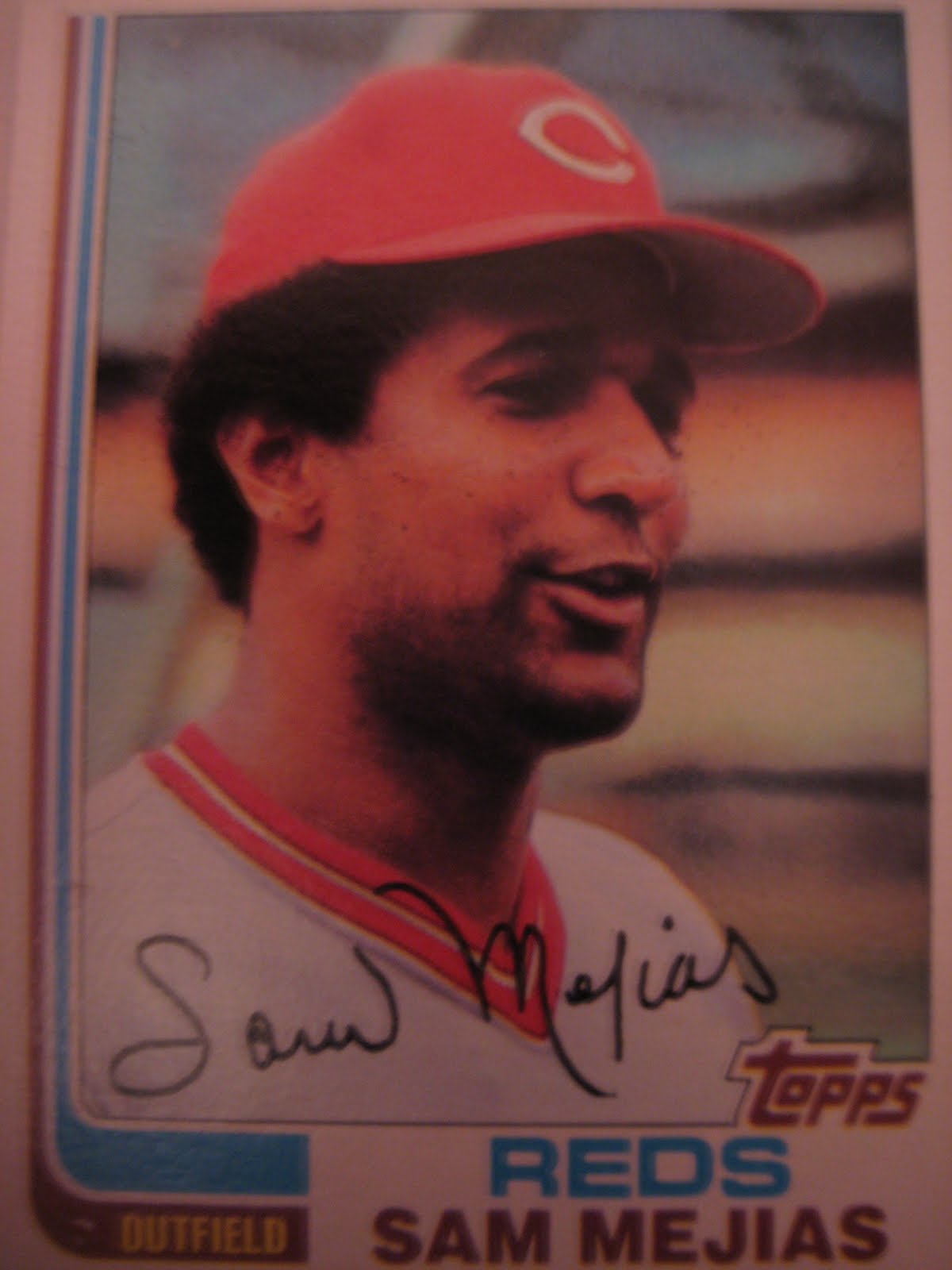 Baseball Cards Come to Life!: The many hats of Sam Mejias