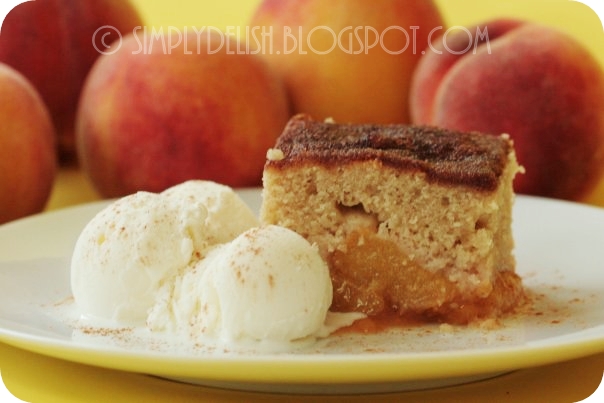 Southern Peach Cobler | Simply Delish...
