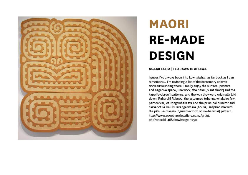 WHAKAIRO: AOTEAROA ART & DESIGN: Contemporary Maori Design