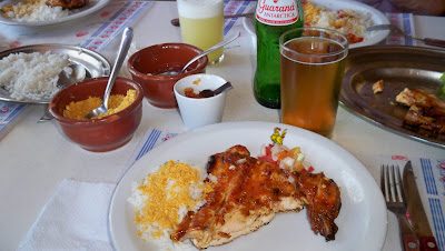 A DAY in BRASIL: Frango Atropelado means "Chicken Ran-Over-by-Car"