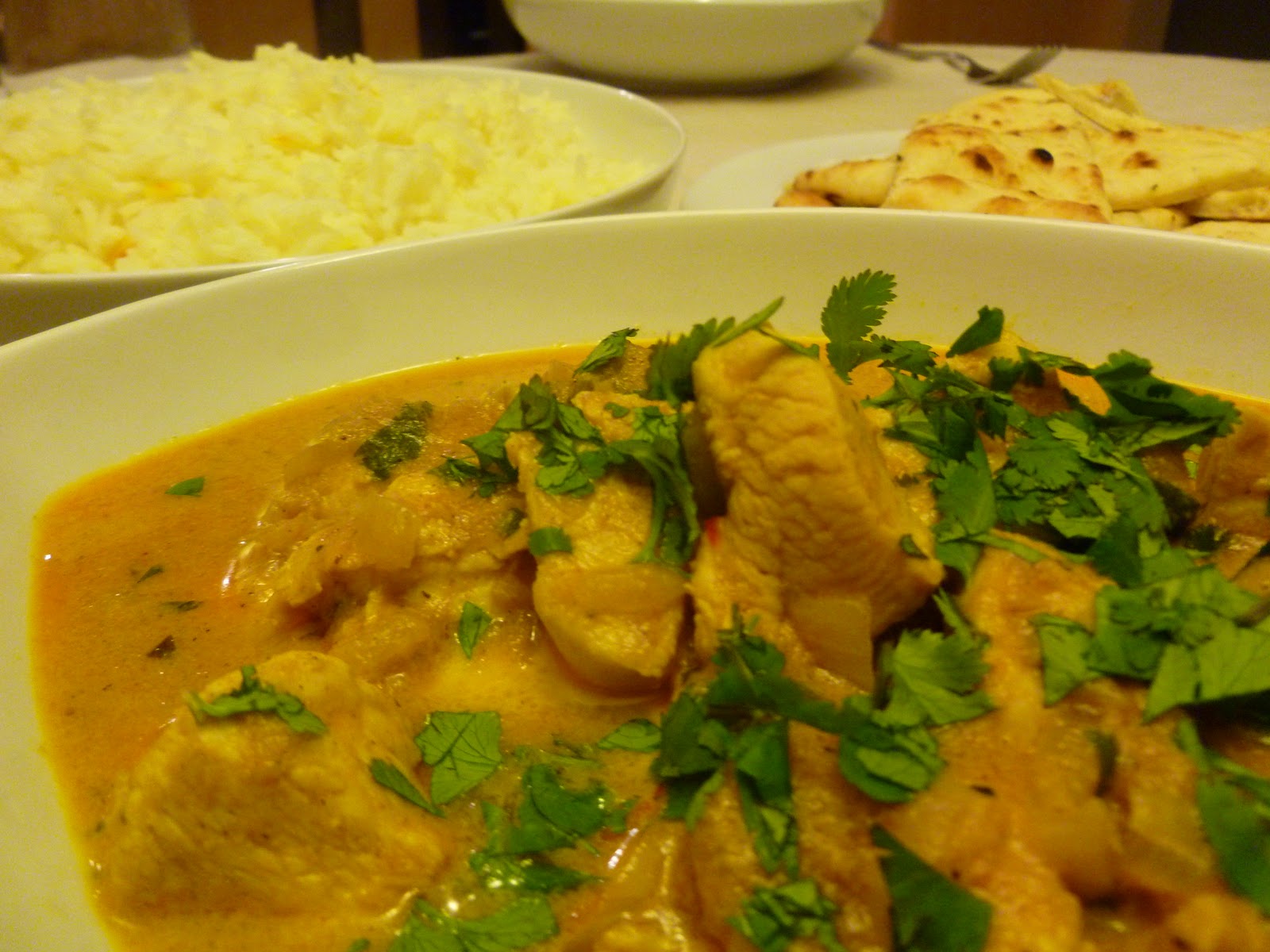 Vanilla Clouds and Lemon Drops: Friday Night Chicken Curry