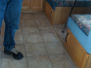 Our RV Experience: Replacing Old Carpet with Flooring in our RV