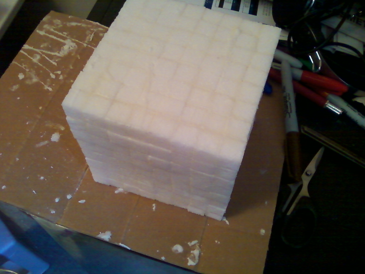 From Erosion to Creation: Sugar Sugar: Creation of the Cube for Sugar Sugar