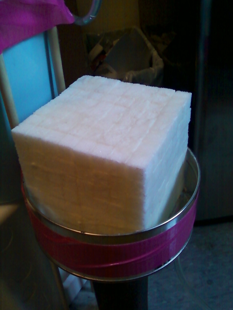 From Erosion to Creation: Sugar Sugar: Creation of the Cube for Sugar Sugar