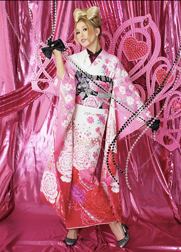 Pink Rock: Princess Furisode Catalog |The Kimono Lady