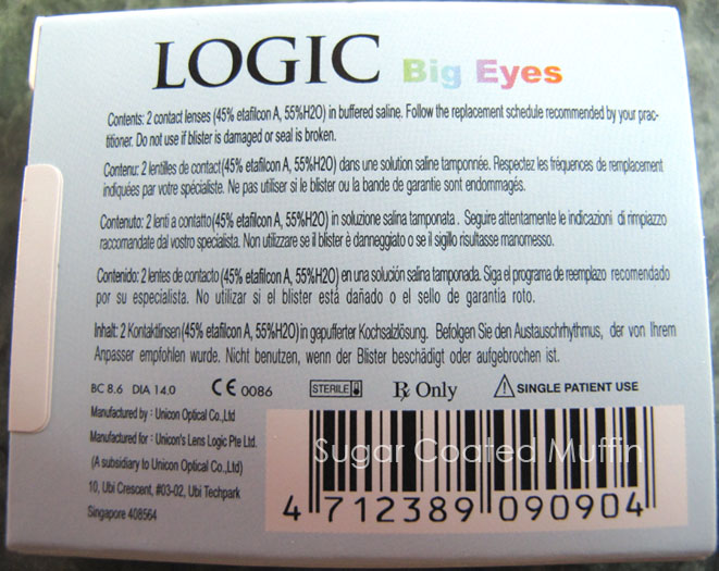 Isabel Lee | Malaysian Beauty & Lifestyle Blogger: Logic Big Eyes ...