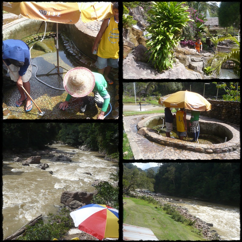 Gwing1313: MERARAP HOTSPRING, LAWAS, SARAWAK