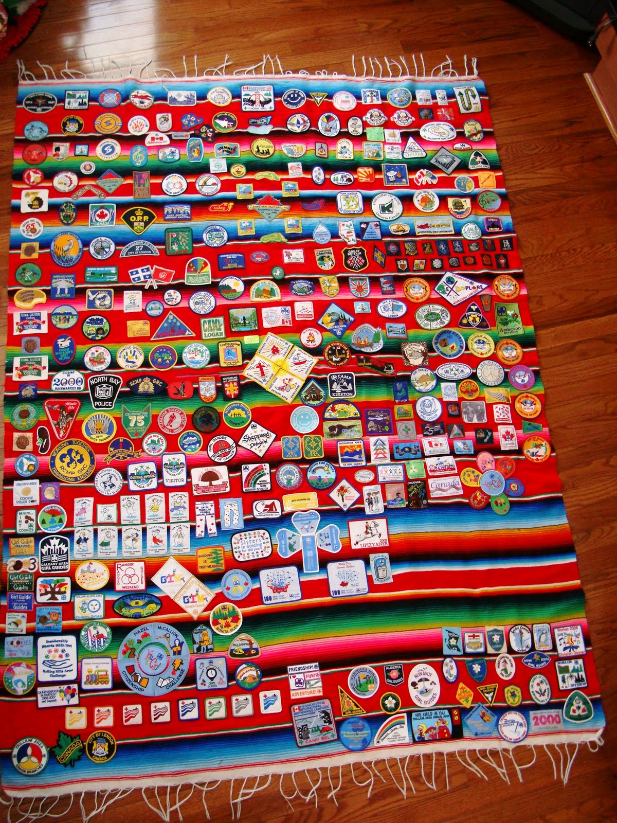 64th Guides: Sheri's Camp Blanket